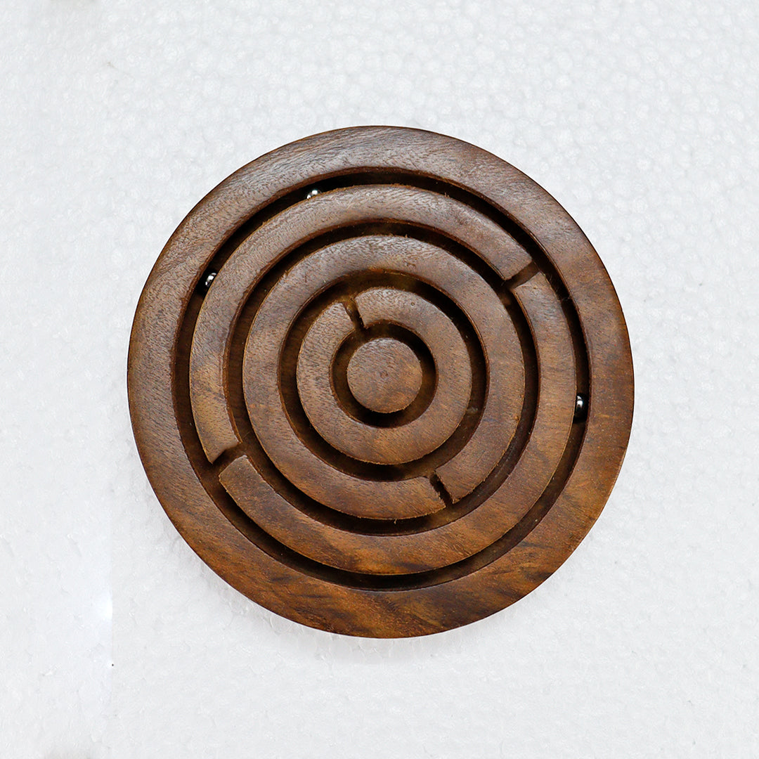 Ball in a Maze Puzzles, Chakri Game Plate Kids Toy - 2 Sizes – Eshwarshop