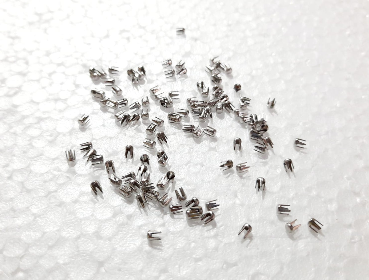 Crimp Lock/ Jewellery Lock- Antique Silver or Copper – Eshwarshop