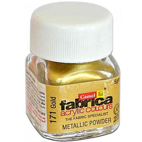 Camel Fabrica Acrylic Colours Metallic Powder (171 Gold) 5gm – Eshwarshop