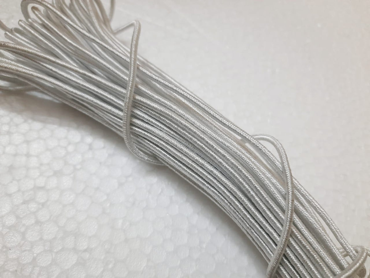 Piping Elastic For Clothes & Shitrs/Long White Heavy Stretch High ...